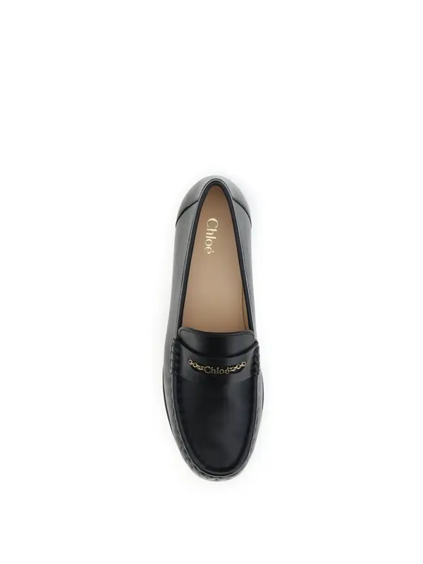 Chloé Leather Loafers