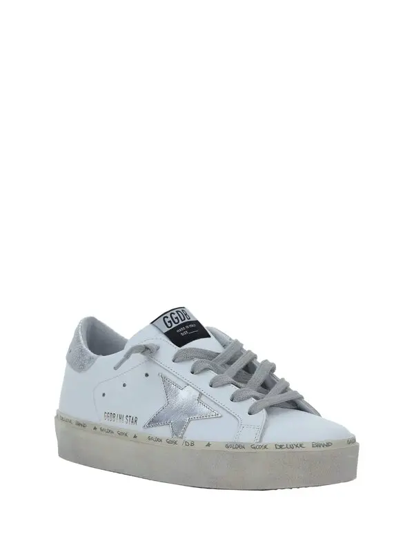 GOLDEN GOOSE Hi Star Leather Sneakers