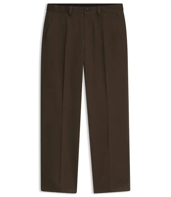 BOSS Regular-fit Trousers - Light Green