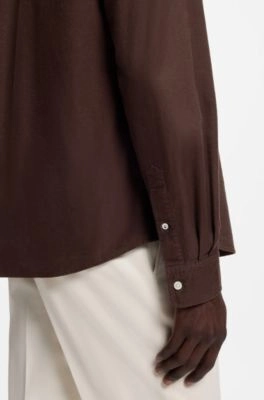 BOSS Regular-fit Button-down Shirt In Oxford Cotton
