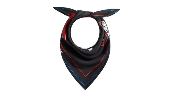 Kith X Bmw Silk Bandana - Black