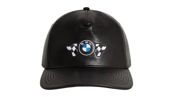 Kith X Bmw Leather Bay Low Pinch Crown Cap