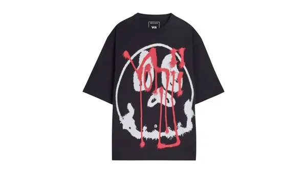 Adidas Y3 Skullgfx Short Sleeve T-shirt