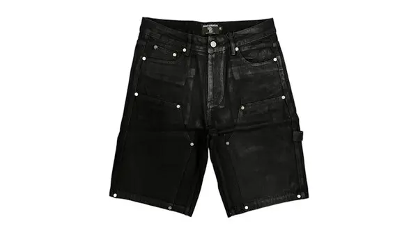 Mixed Emotion Worker Wax Shorts