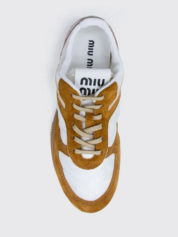 Miu Miu Gymnasium Sneakers - Brown