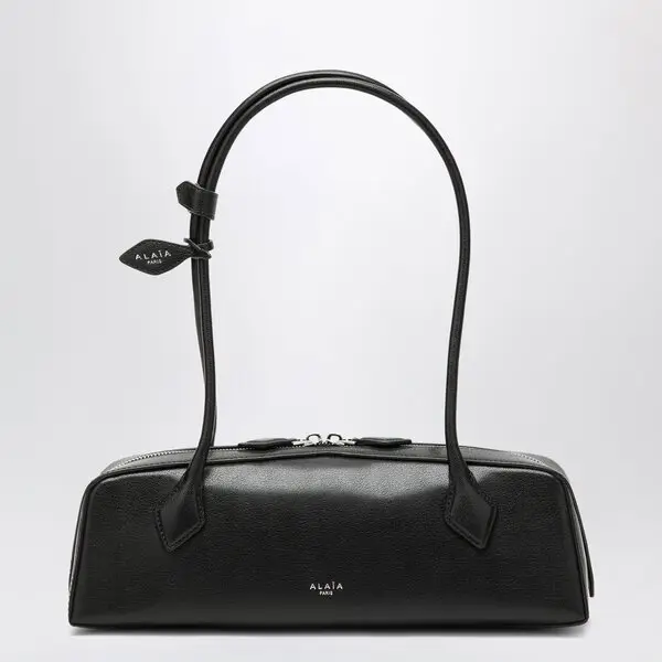 Alaïa Teckel Leather Bag - Black