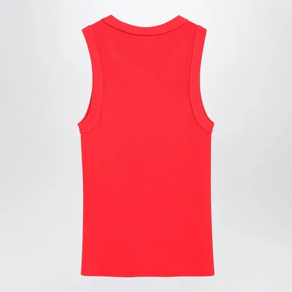 Loewe Anagram Ribbed Stretch Viscose Tank Top