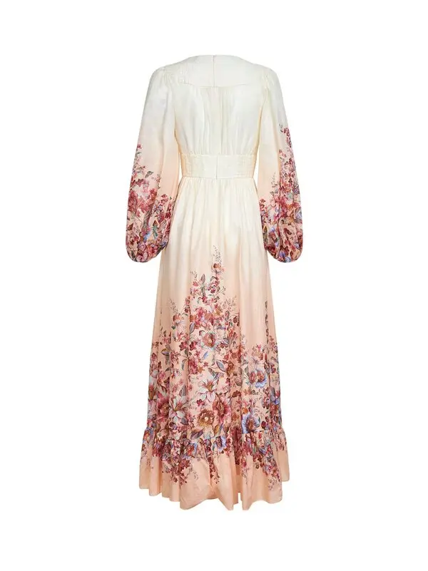 Zimmermann Floral-print Cotton Awaken Maxi Dress - Multicolor