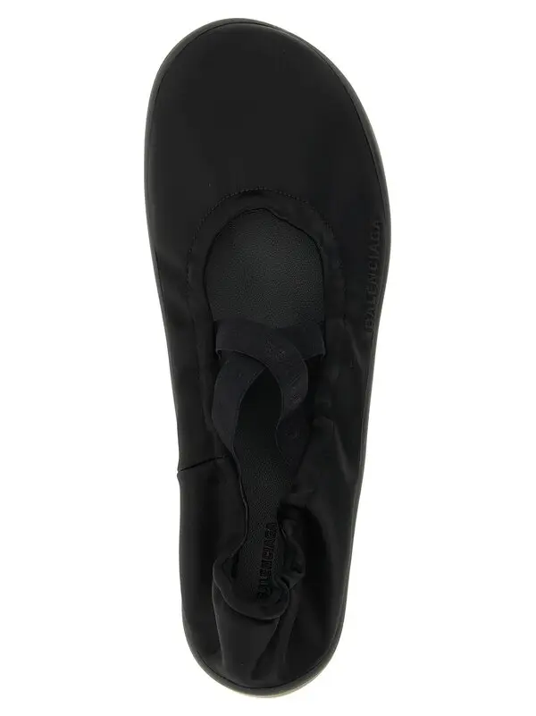 Balenciaga Shibuya Ballet Flats - Black