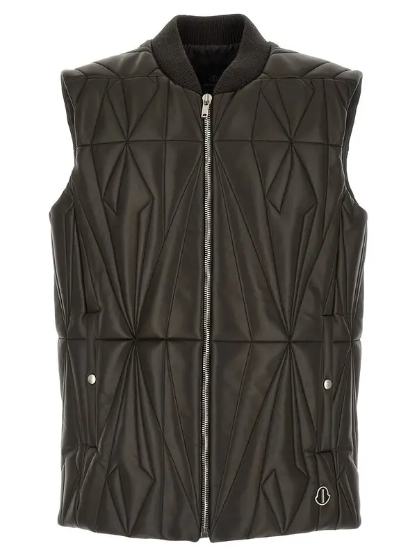 Rick Owens Moncler + 'geocamo Flight' Vest