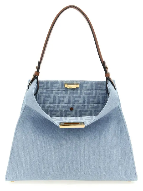Fendi Way Medium Handbag - Blue