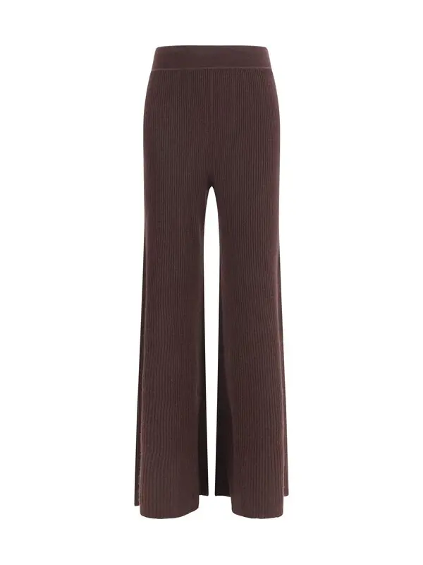Loro Piana Camino Cashmere And Silk Pants - Brown
