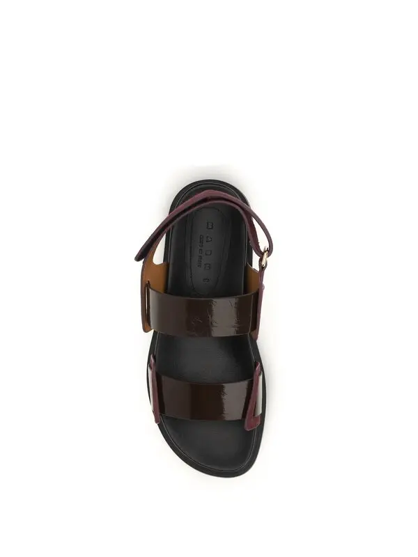 Marni Double-strap Fussbett Sandals