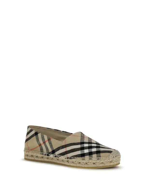 Burberry Mews Check Espadrilles - Multicolor