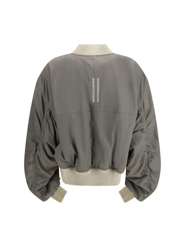 Rick Owens Secchia Flight Bomber In Lamb Leather