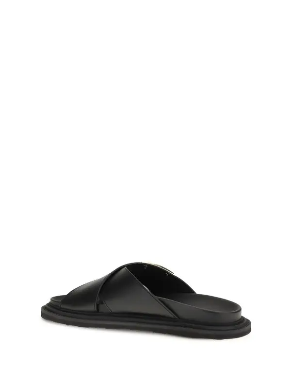 Moschino Leather Sandals