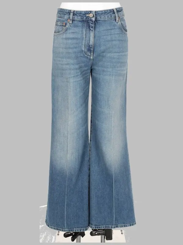 Valentino Garavani Pantalone In Denim