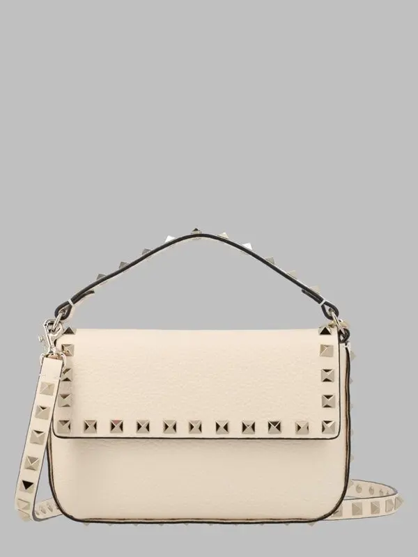 Valentino Garavani Rockstud Pouch - Cream