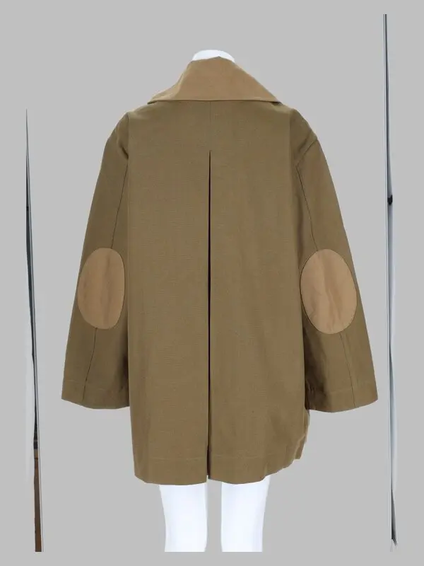 GANNI Organic Cotton Button Up Jacket