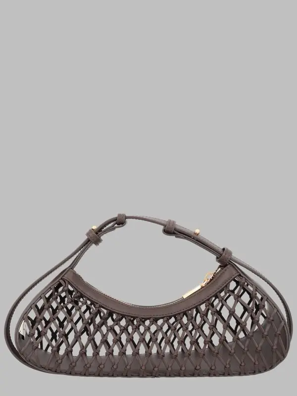Cult Gaia Woven Leather Shoulder Bag - Multicolor