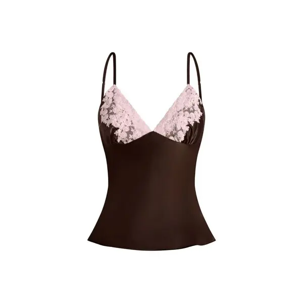 SCARLETT GASQUE Jayne Camisole - Brown