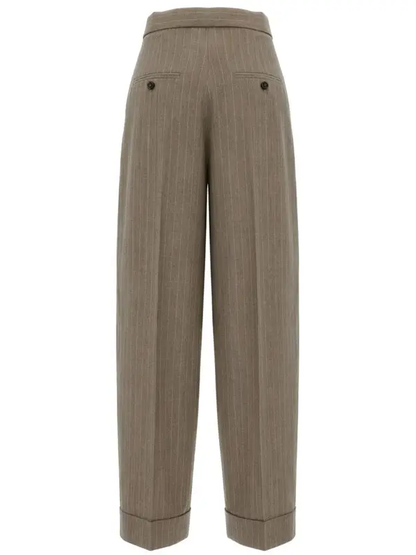 Max Mara Pinstripe Pants