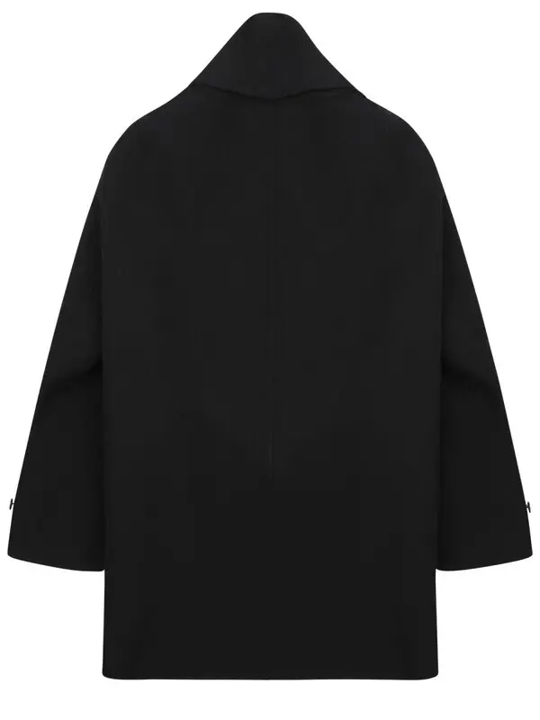 Dior Cappotto Con Sciarpa