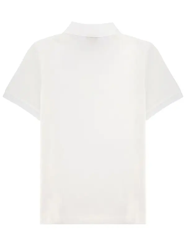 Fendi Polo With Logo - White