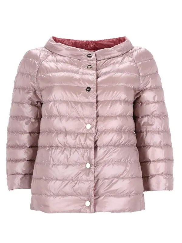 Herno Reversible Padded Coat - Pink