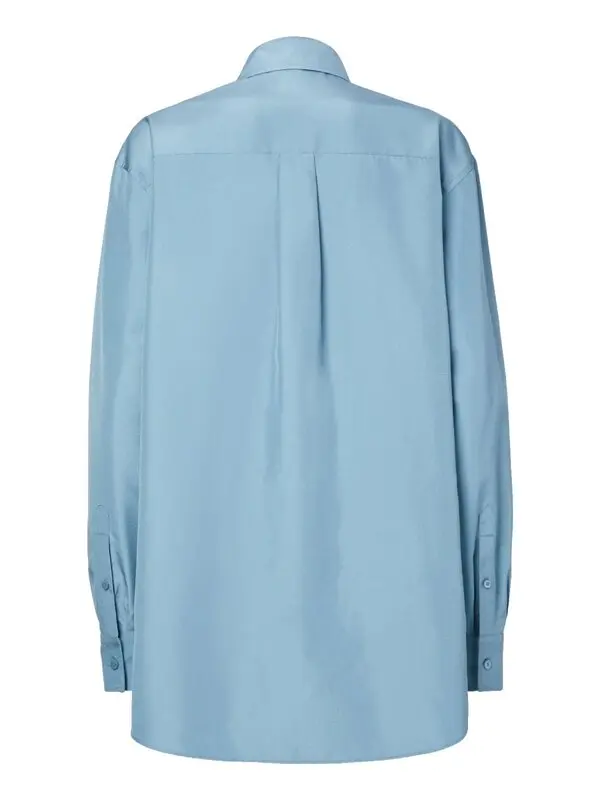 Fendi Silk Logo Shirt - Multicolor