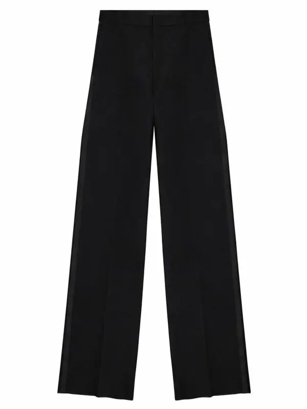 Balenciaga Tailored Tuxedo Pants - Black