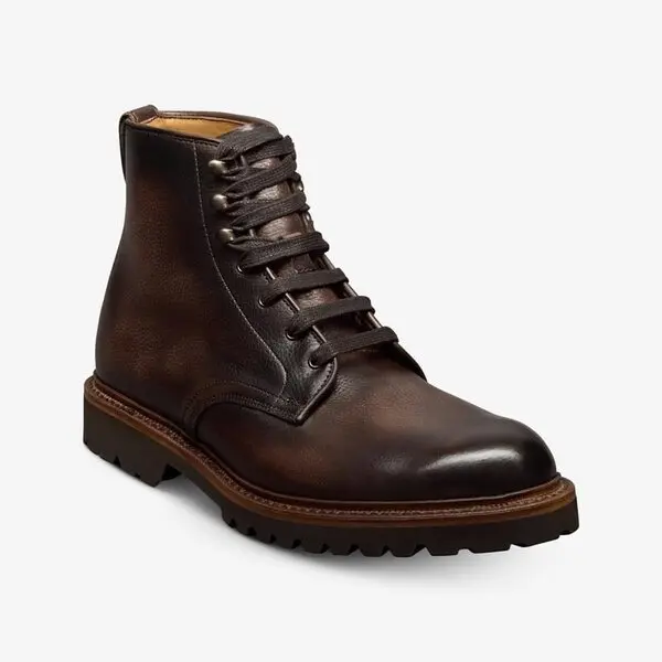 Allen Edmonds Charlton Reserve Plain-toe Boot Boots - Dark Brown Leather