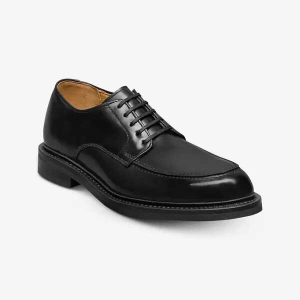 Allen Edmonds Hanover Reserve Apron-toe Derby Dress Shoe - Black Leather
