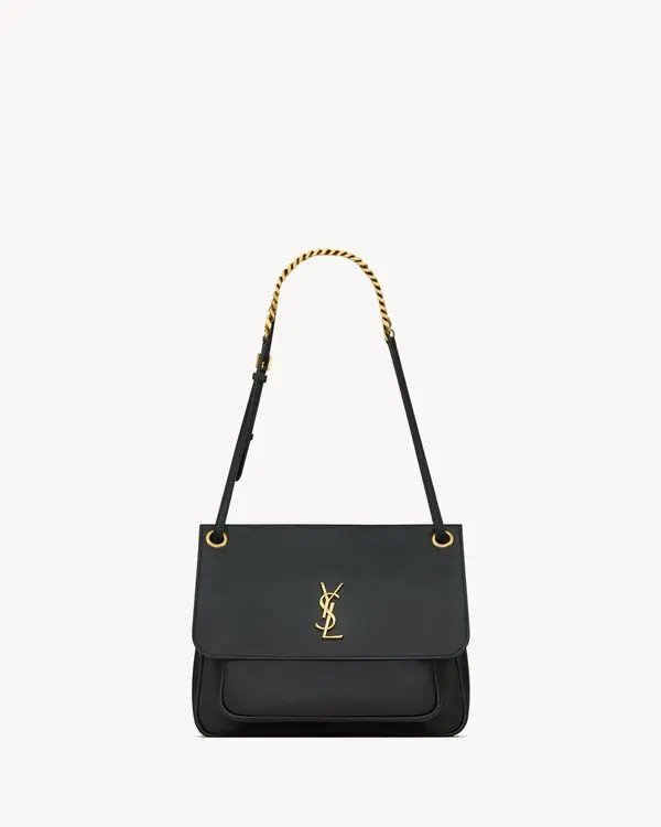 Saint Laurent Niki Soft Medium Bag - Black