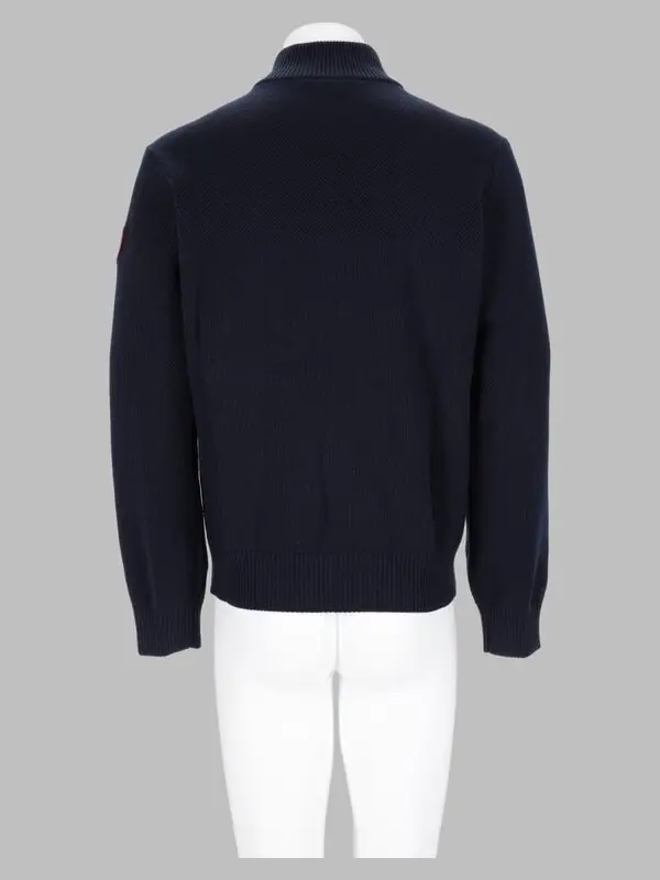 Canada Goose Wool Zip-up Jacket - Black
