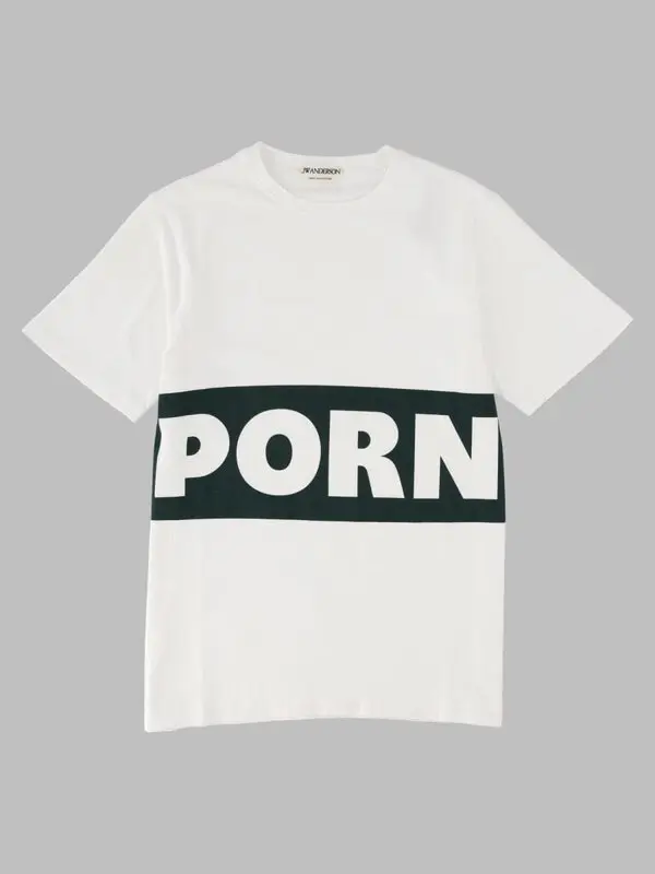 JW Anderson Graphic Crewneck T-shirt - White