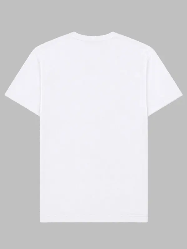 Dolce & Gabbana T-shirt In Cotone Con Patch - White