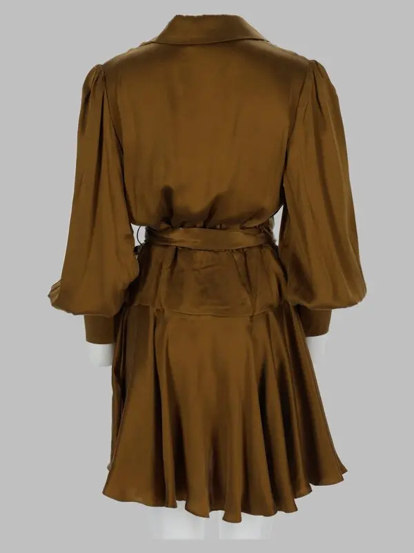 Zimmermann Silk Wrap Dress