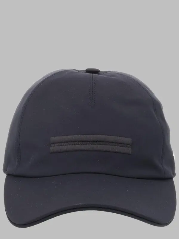Zegna Polyester Baseball Cap - Blue