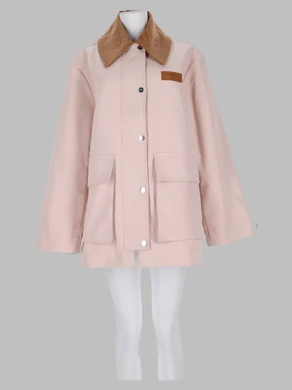 GANNI Recycled Polyester Cargo Jacket