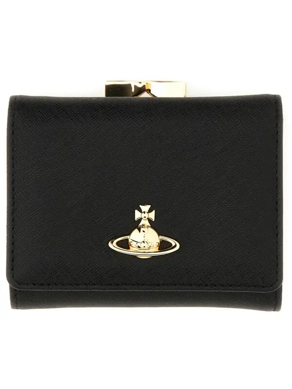 VIVIENNE WESTWOOD Orb Wallet - Black