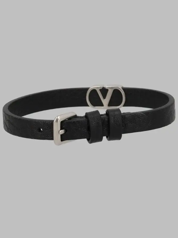 Valentino Garavani Bracciale Vlogo Signature In Pelle