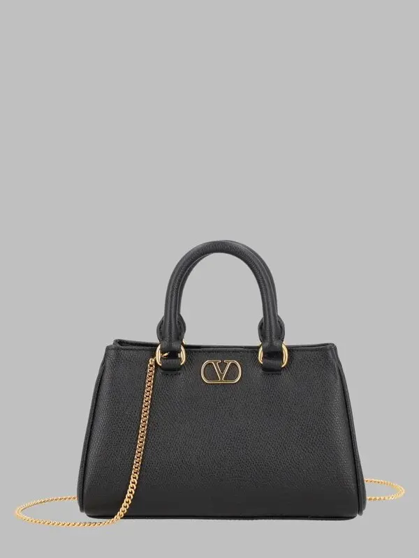 Valentino Garavani Vlogo Signature Mini Handbag - Black