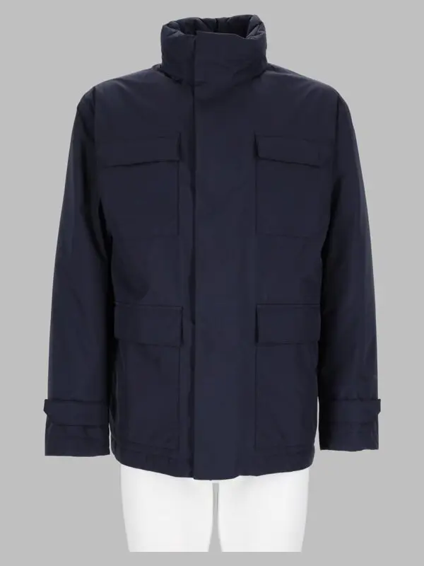 Herno Polyester Outerwear - Blue
