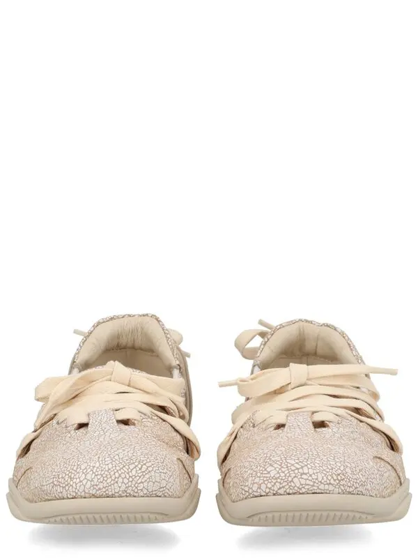 Acne Studios Ballerina Sneaker With Laces - White