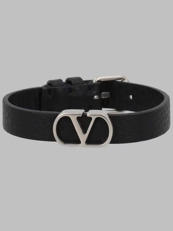 Valentino Garavani Vlogo Signature Bracelet - Black