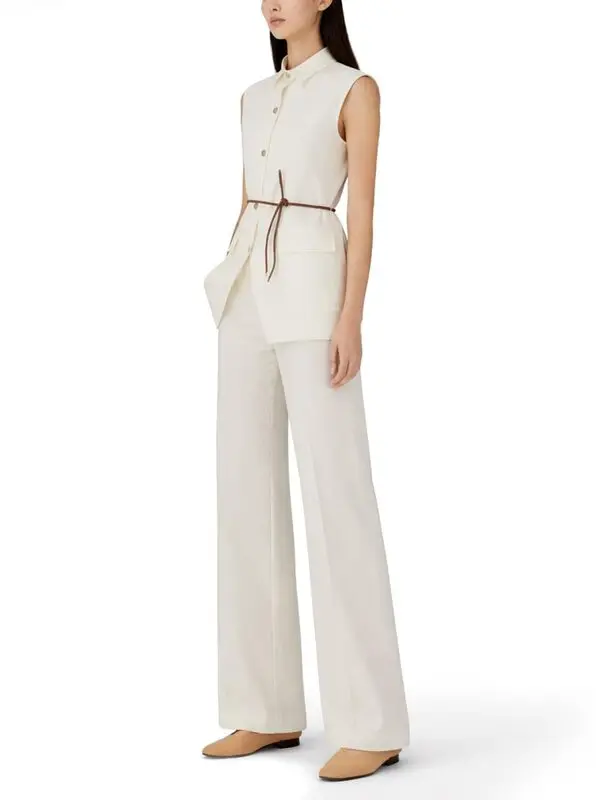 Herno Tailored Trousers - White