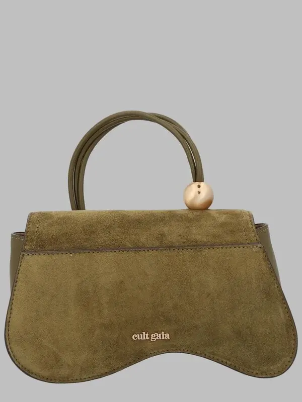 Cult Gaia Leather Shoulder Bag - Pink