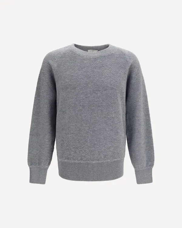 PIACENZA CASHMERE 1733 Crewneck Sweater - Grey