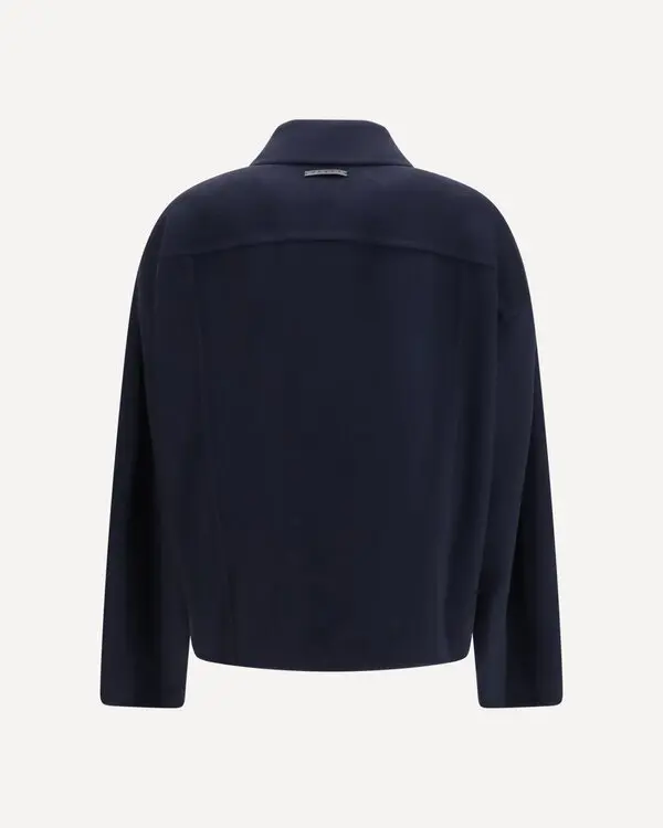 Marni Wool Jacket With Logo Embroidery